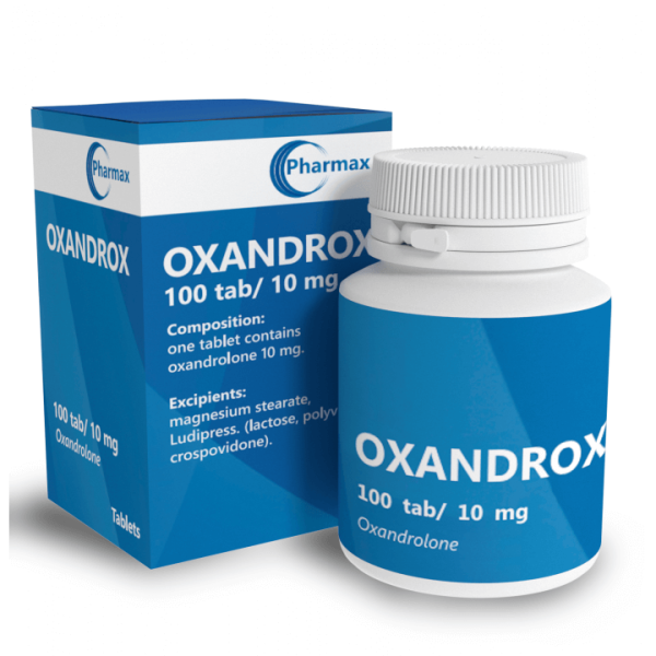OXANDROX - Oxandrolone 10mg 100tabs - PHARMAX • Top Steroids Online